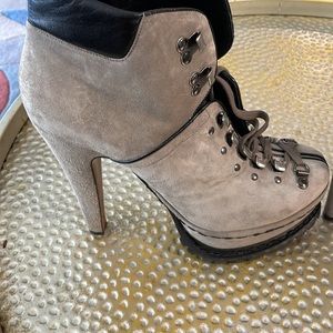 Alaia | Shoes | Alaia Lace Up Platform Boots | Poshmark